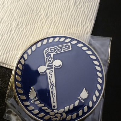 Masonic two Ball Cane Car Auto Emblem - Etsy