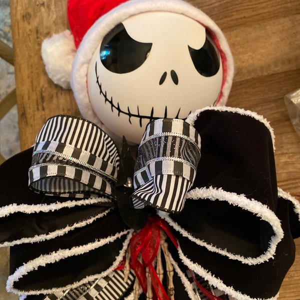 Nightmare Before Christmas Tree Topper, Jack Skellington Tree Topper ...
