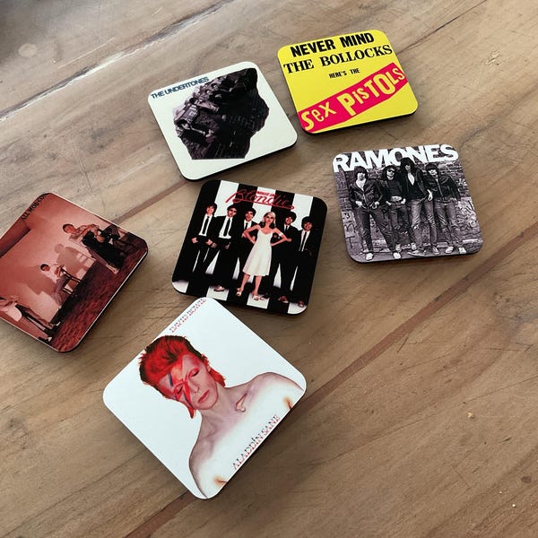 Nirvana Photo Slate 14cm X 19cm Rock Slate, Nirvana, Kurt Cobain ...