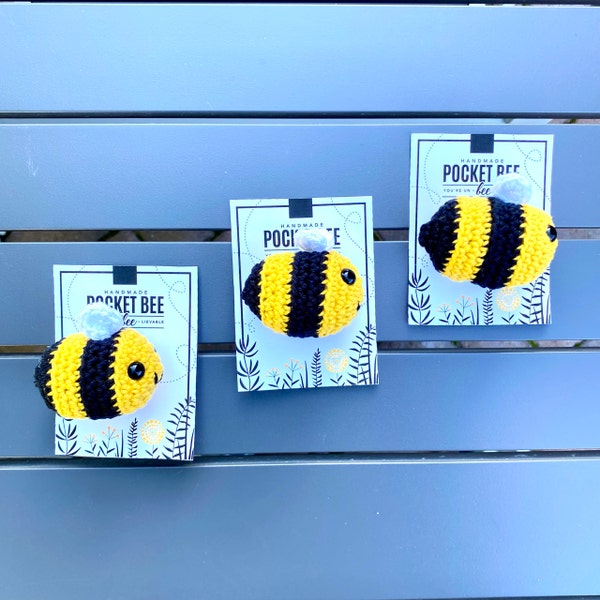 PRINTABLE Pocket Bee Tags - Digital PDF - Display Cards Packaging for ...