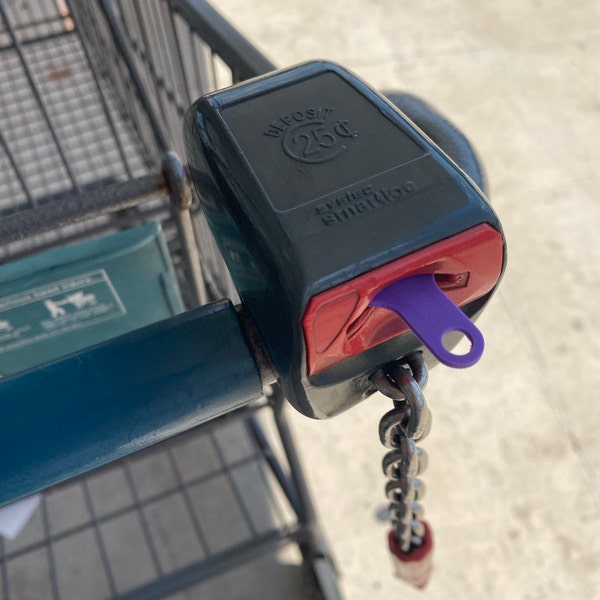 ALDI Quarter Keychain Gift for Shopper - ALDI Cart Key Cart Quarter ...