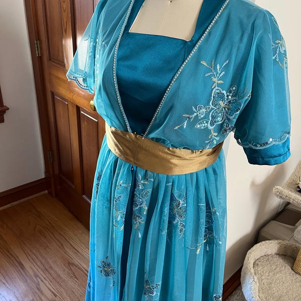 104 Edwardian Gown Sewing Pattern-laughing Moon Mercantile - Etsy