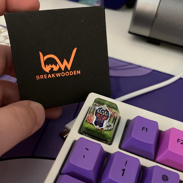 Wu.kong Black My.th Artisan Keycaps , Brown Game Keycaps Set, Monkey ...