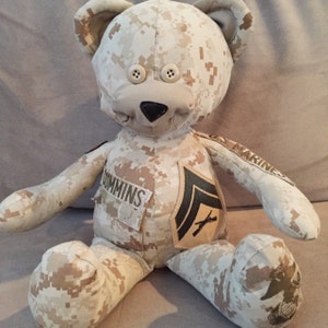 Bur Bearry Memory Bear - Etsy