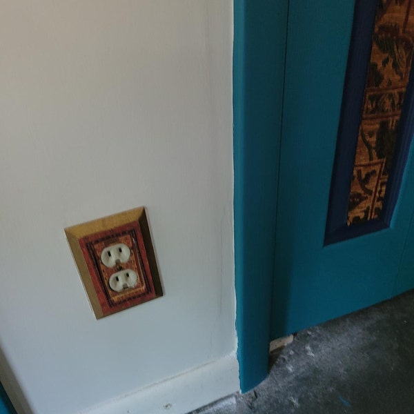 Outlet Plate, Moroccan Inspired - Etsy
