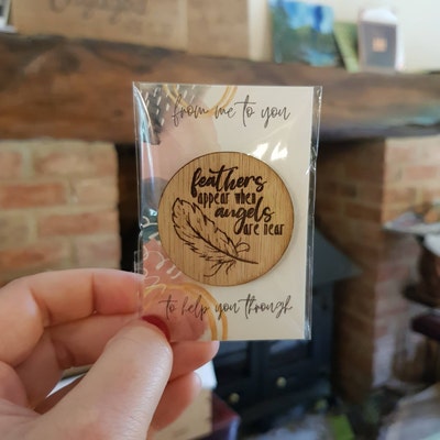 Family Bear Hug, Wooden Token, Pocket Hug Token, Token Gesture, Thank ...