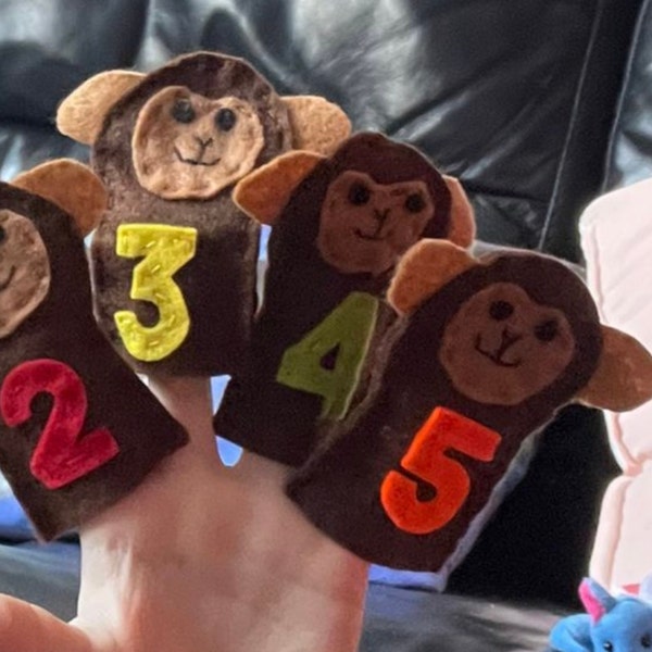 Dear Zoo Inspired Finger Puppets, Felt Finger Puppets, Story Telling ...