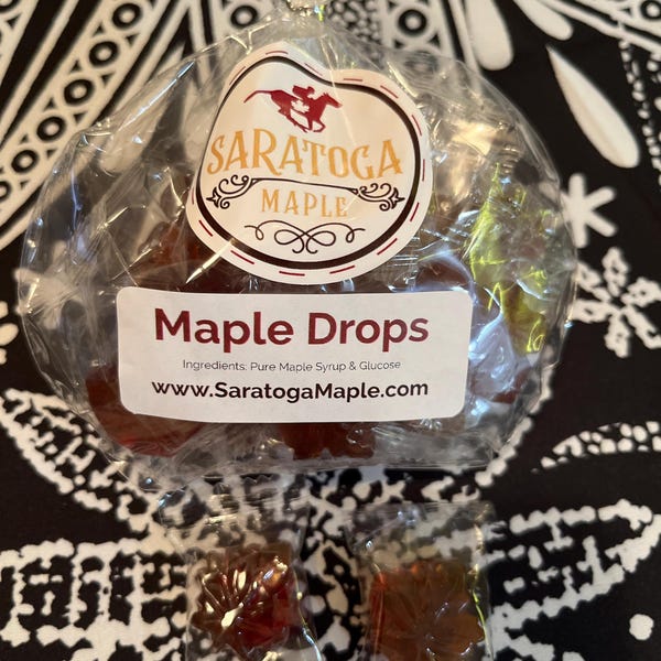 Maple Drops Hard Candy - 18 Pieces - Made With Real Maple Syrup - Etsy
