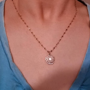 Gold Glitter Chain Necklace Stainless Steel, Flat Link Chain Necklace ...