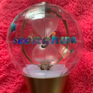 Ateez Aniteez Seonghwa Ddeongbyeoli Lightstick Cover Lightiny Bunny ...