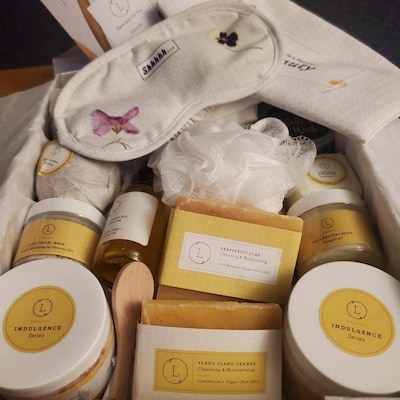 Spa Gift Set, Organic Spa Gift Set, Luxury Spa Kit for Women, Gifts for ...