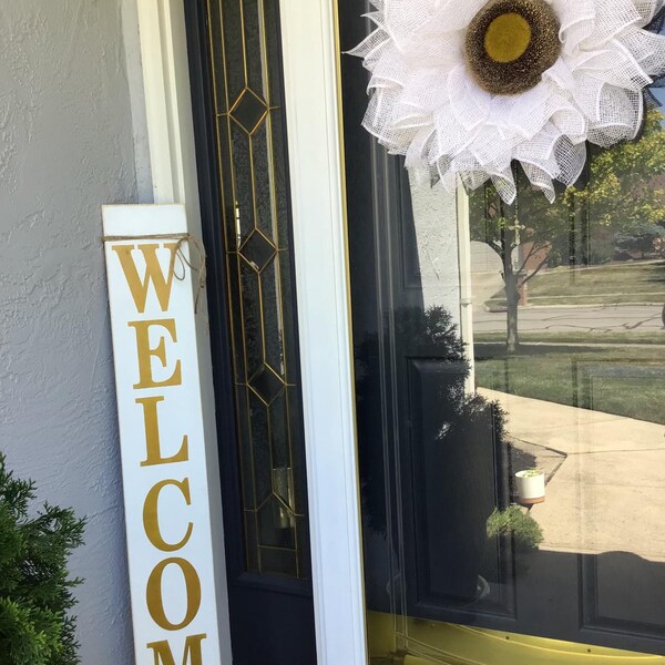 Large Welcome Signs, Rustic Wood Welcome Signs, Welcome Porch Signs ...