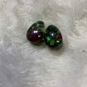 Dark Blue Plugs Gold Gauges Blue Wedding Plugs 0g 00g 1/2 Inch 30mm ...