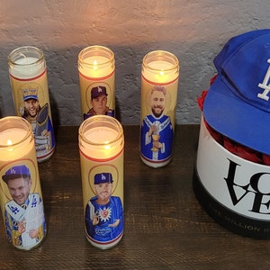 Dodger Legands Candle - Etsy