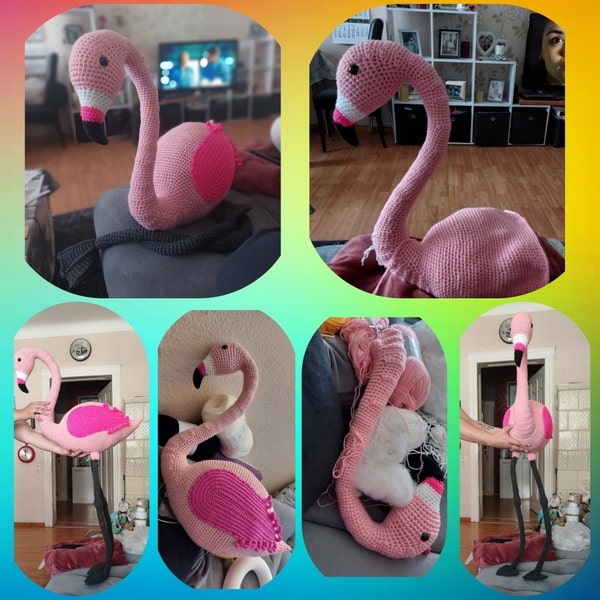 Stork Crochet Pattern, Realistic Stork, PDF Stork Pattern, Simple ...