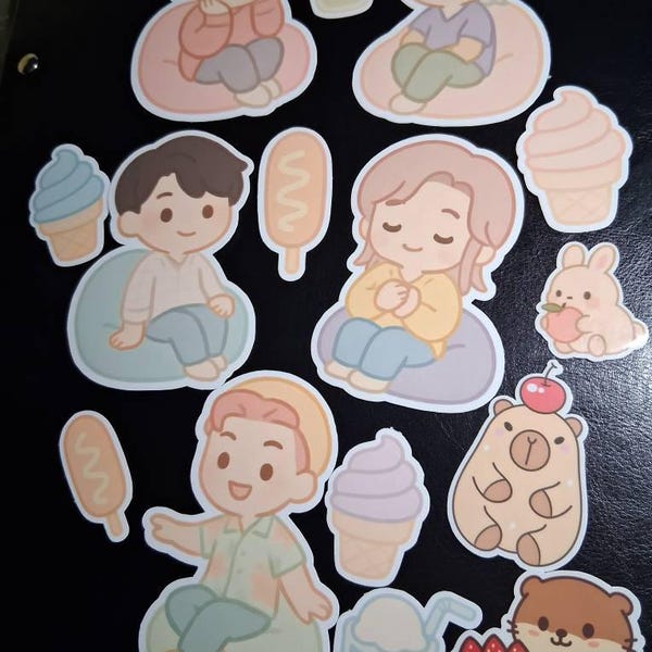 You're Boo-tiful - Mini Sticker – Kawaii Thank You Packaging Sticker ...