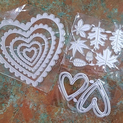 Stitched Tags Metal Cutting Dies Nesting Metal Craft Dies Tag Craft Die ...