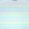Editable Skinny Mini Bright Rainbow Undated, Horizontal Weekly Planner ...