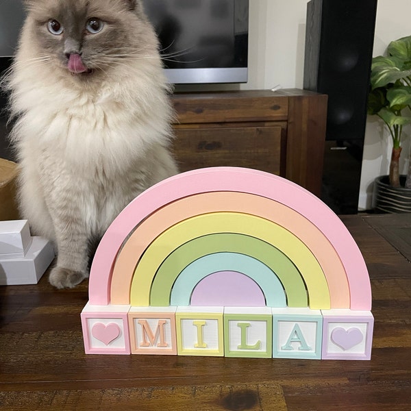 Name Blocks, Alphabet Blocks, Blocks, Letter Blocks, Personalised ...