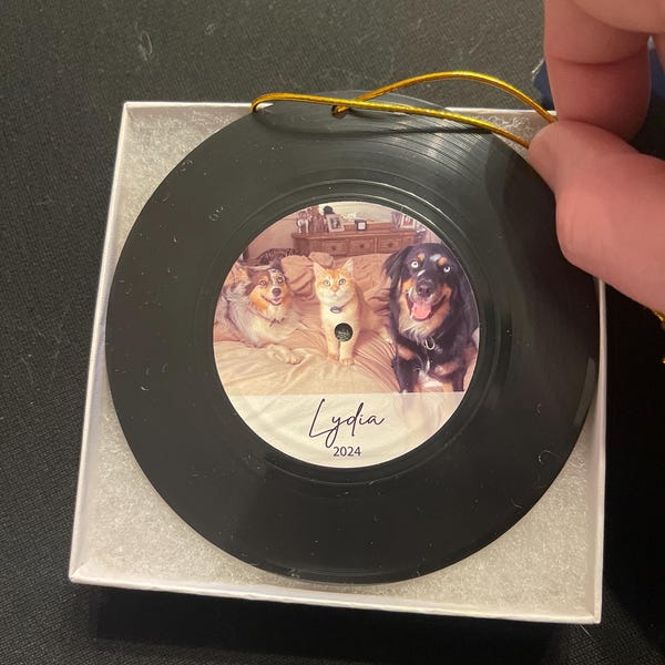 Vinyl Record Drinks Coasters, Personalized Photo Coasters, Custom ...