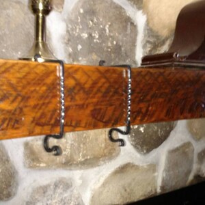 Custom Fit Hand Forged No Nail Mantle Stocking Hooks / Hangers - Etsy