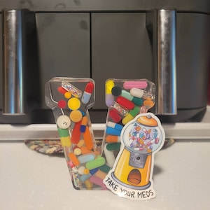 Vial Chill Pill Keychain - Etsy