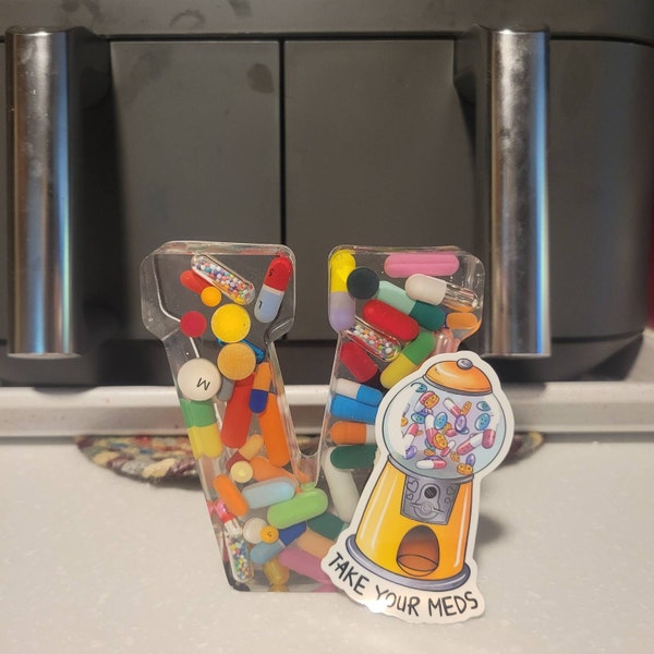 Chill Pill 4x4 Stacking Catch-all single - Etsy