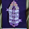 We Fight as One Embroidered Patch - Etsy