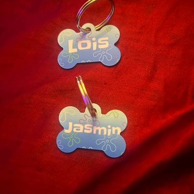 Personalized Pet Dog ID Tag With Name Cartoon Show Inspired Dog Tag ...