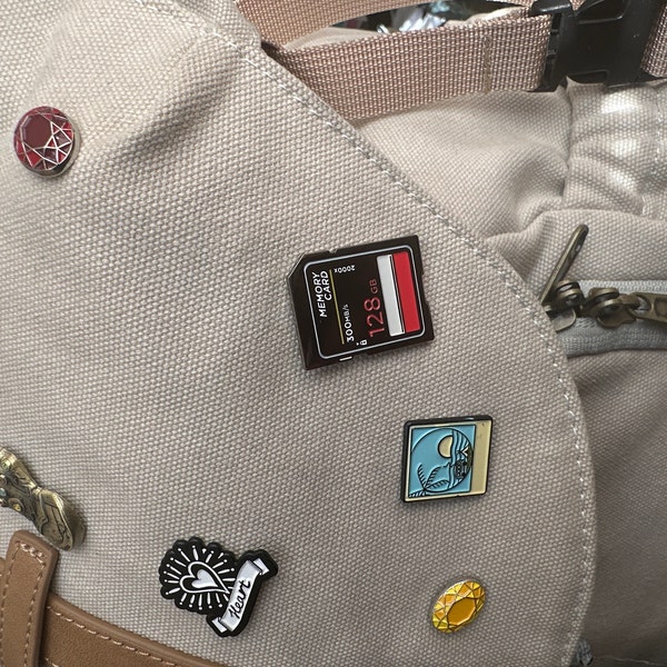 Color Chart Enamel Pin 24 Colors, Perfect for Filmmakers ...