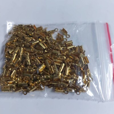 Brass Spring Clasps Gold Circle Shaped Ring Open Spring Clasp 18K Real ...