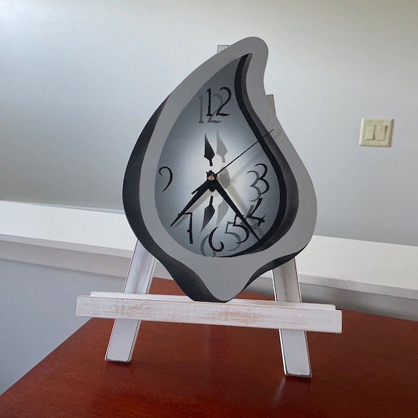Melting - Handmade Surreal Melting Clock, Wall Clock, Home Decor. - Etsy