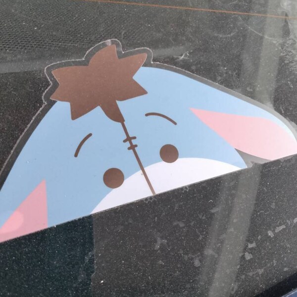 Eeyore Peeker Transparent Car Decal/ Tigger Piglet Pooh Peekaboo Window ...
