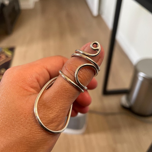 Adjustable Arthritis Thumb MCP Splint, Stable Thumb Splint Ring, Solid ...