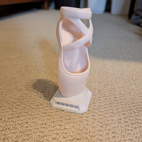 3D Printed Ballet Pointe Shoe: Personalized Recital Gift, Pen, Brush or ...