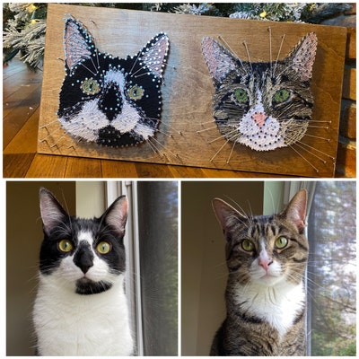 White Shark String Art Wall Hanging Shark Decor Handmade - Etsy