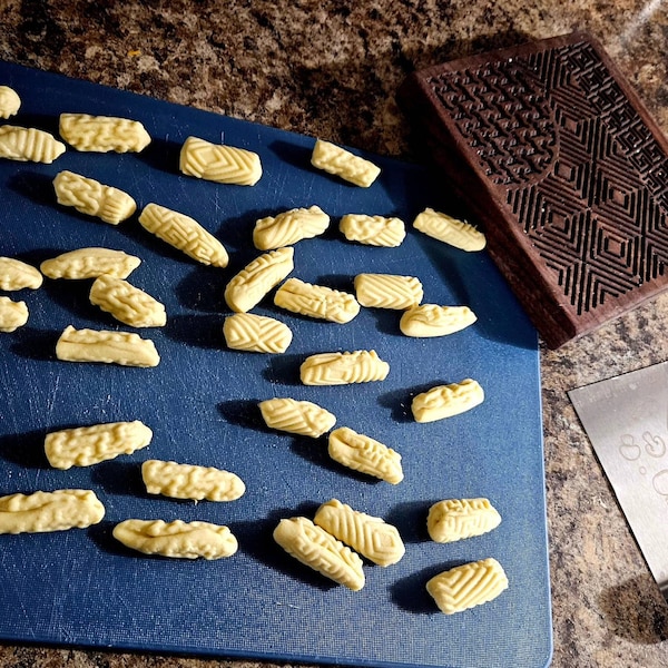 Boho Rainbow Pasta Shaping Board - Handcrafted for Cavatelli and ...