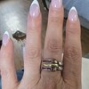 Vintage 14K White Gold Band Ring Size 11.5 Kaynar - Etsy