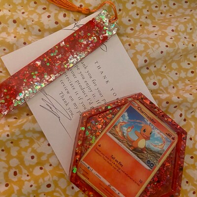 Custom Pokémon Epoxy Resin Coasters - Etsy