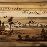 Laser Engrave Lake Cabin Scene Svg Png Jpg Digital Download - Etsy Canada