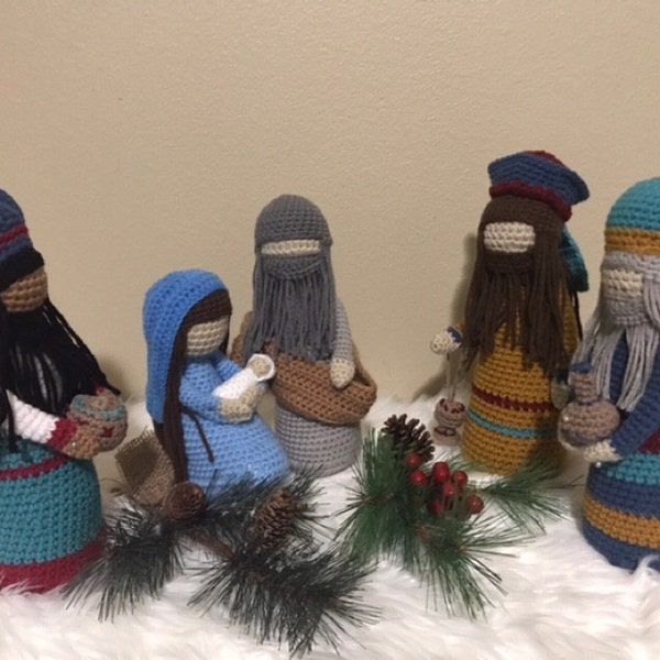 Nativity Package Deal PATTERNS ONLY Empty Nest, Little Sparrow, Mother ...