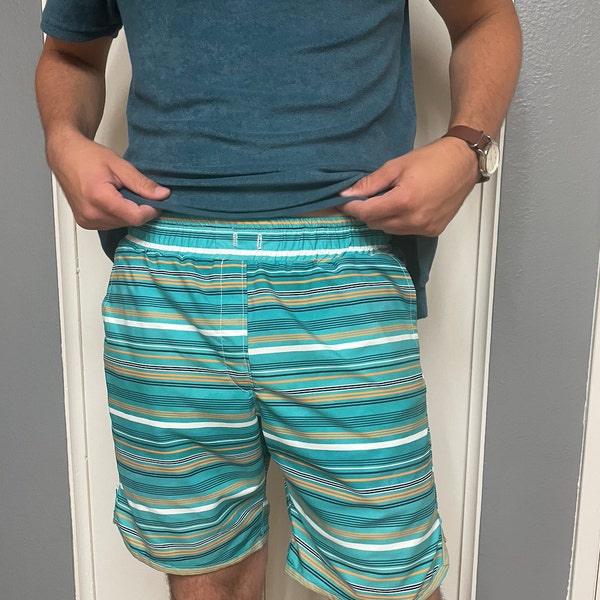 Adult Surf Shorts PDF Sewing Pattern - Swim Shorts Pattern, Swim Trunks ...