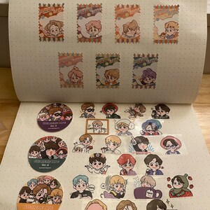 BTS Memo Pads - Etsy