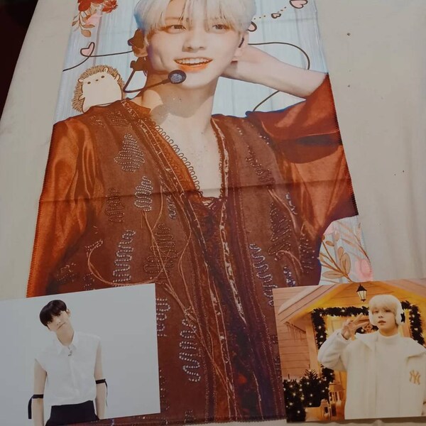 TXT Fabric Slogan Banner Cheering Kit - Etsy