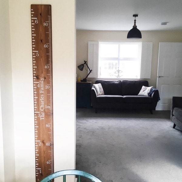 Handmade Height Chart Ruler - Etsy UK