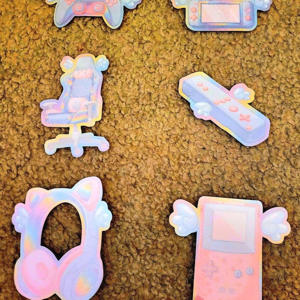 Gamer Girl Sticker Pack | Gamer Girls, Gamer Stickers, Gamer Girl ...