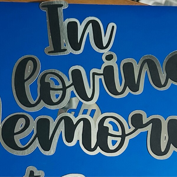 In Loving Memory SVG / Cut File / Cricut / Commercial Use / Instant ...