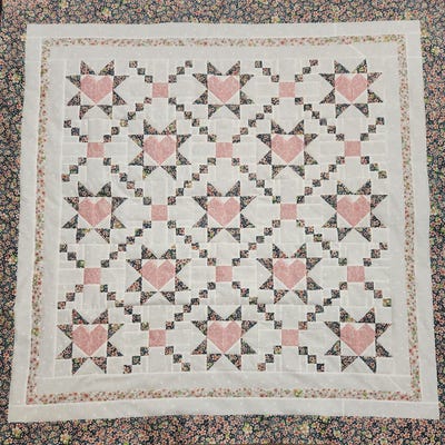 Star Quilting Patterns PDF Scrappy Table Runner Pattern Easy Scrappy ...