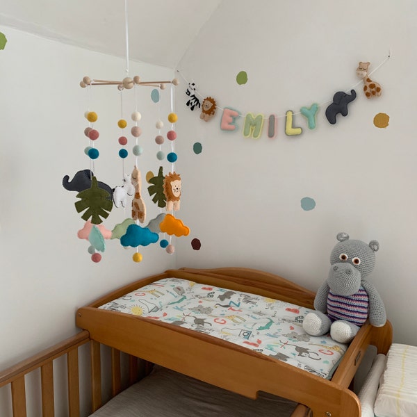 Personalised Garland, Name Garland, Felt Name Garland - Etsy