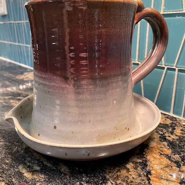 Handmade Pottery Bacon Cooker: Microwave Stoneware Cooking Gadget - Etsy